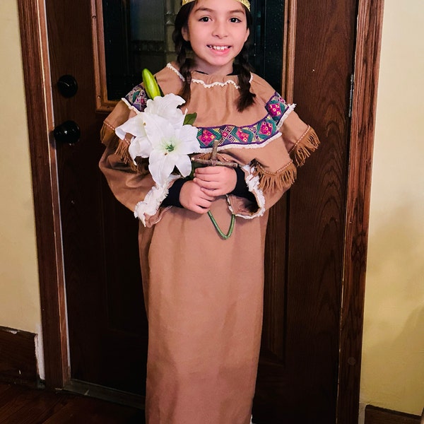 Blessed Mother Mary Costume for Girls - Etsy