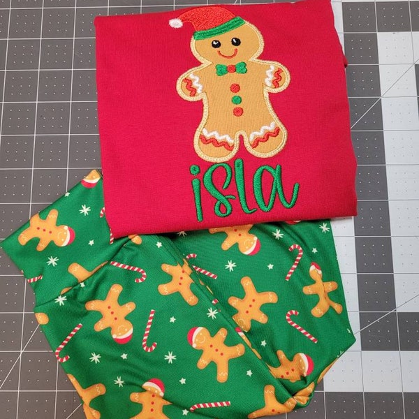 Gingerbread Man Embroidery Applique Design, Christmas Embroidery ...