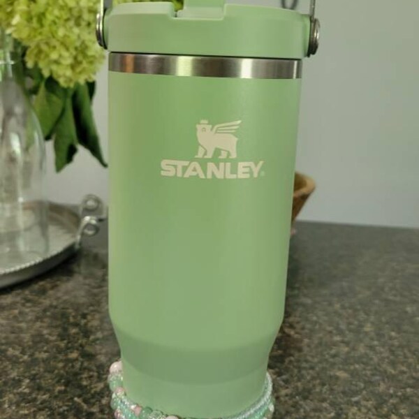 Almond Rose Bracelet Stack for Stanley Tumbler - Neutral Colors - Etsy