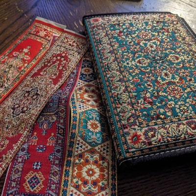 Handmade Notebookfabric Notebookwoven Dairy Notebooknotepad for ...