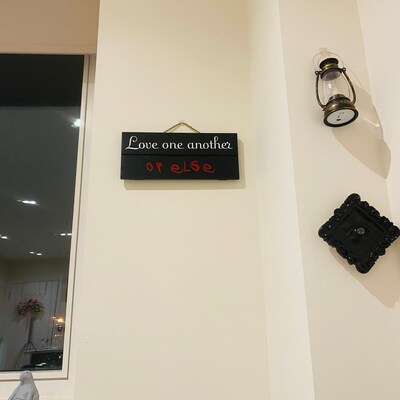 Welcome Sign Goth Home Decor Dark Humor Pastel Grunge Weird Stuff ...