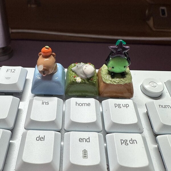 Miffy Artisan Keycap Rabbit Keycap Cute Keycaps Handmade Miffy Charm - Etsy