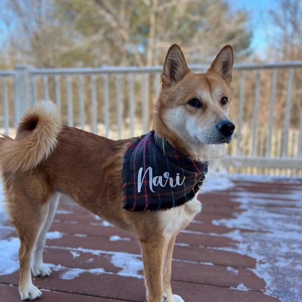 Graduation Dog Bandana It Was Ruff but We Did It Customizable Dog ...