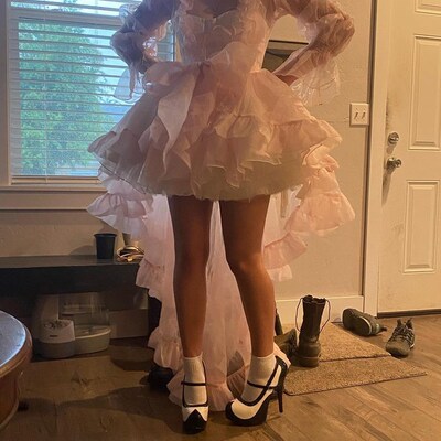 My Dream Pink Princess Puff Dress - Etsy Australia