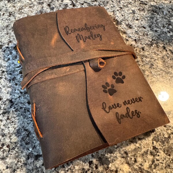 Loss of Pet Grief Journal Printable Pet Loss Memory Gift Dog Cat ...