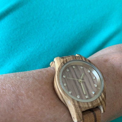 Men's Wood Watch Engraved Watch Anniversary Gift for - Etsy