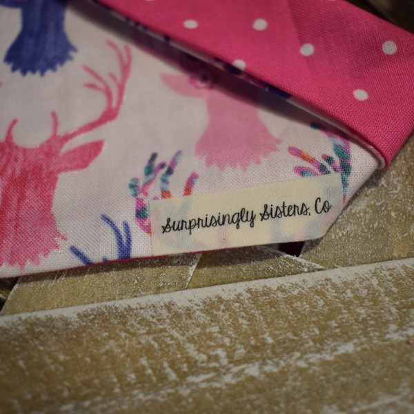 Custom Clothing Labels - Personalized Name Tags With Iron on Adhesive ...