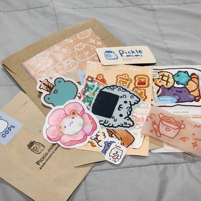 Cute Kimchi Jar Sticker, Kawaii Asian Food Waterproof Sticker, Asian ...