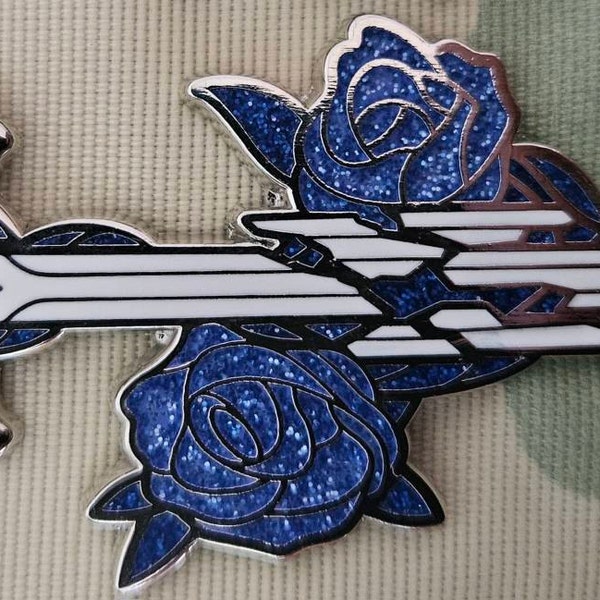 Roses of the Broken Sword | 80mm Enamel Pin - Etsy