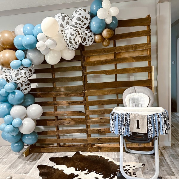 Farm Balloon Garland Kit/ Cow Print Balloon Arch/ Farm Theme Party ...
