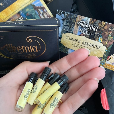 Alkemia Perfumes Introductory Sample Set - Etsy