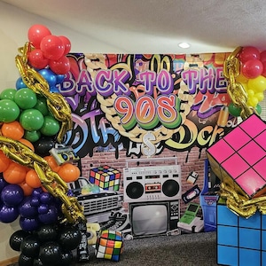 Game Night Party Backdrop Board Games Party Banner Tabletop Games Vinyl ...