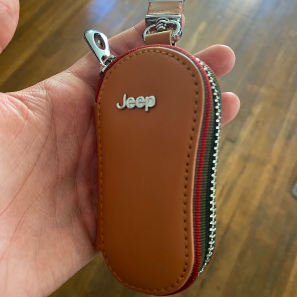 Car Key Cover,leather Key Fob Wallet, Leather Car Key Pouch, Leather ...