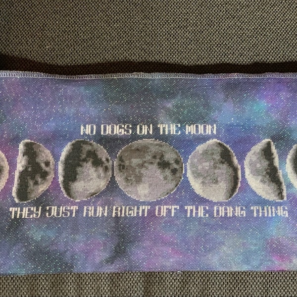 Moon Phases Cross Stitch Pattern. Moon Cross Stitch PDF. Modern Cross ...