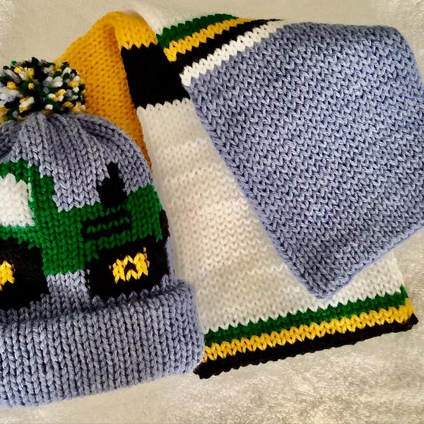 Baby Bunny Beanie Hat PATTERN Only/pdf Pattern/ Addi & Sentro Circular ...
