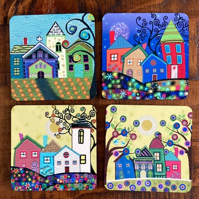 FUNKY ALLEY CATS Digital Collage Sheet 1x2 Inch Domino Images for ...