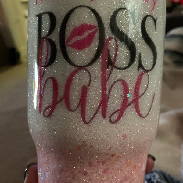 Mary Kay Boss Babe Stainless Steel Tumbler. Please List Font Choice for ...