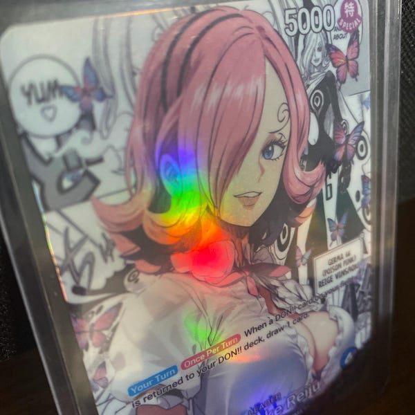 Bonney - One Piece - Custom Leader - OP07 - Variant X - Etsy