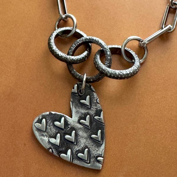 Pave Diamond Heart Pendant 925 Sterling Silver Rose Cut Pave Diamond ...