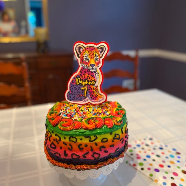 Lisa Frank Inspired Party Banner - Etsy