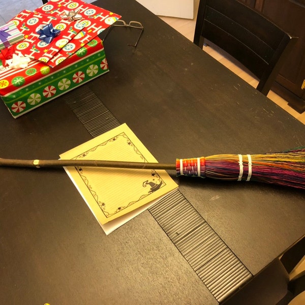 Wizard Broom Rainbow, Broomsticks, Magic Flying Broom, Wizarding ...