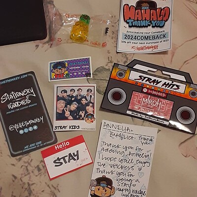 Kpop Groups Cassette Journal Stickers With Music Scan Code INDIVIDUAL ...