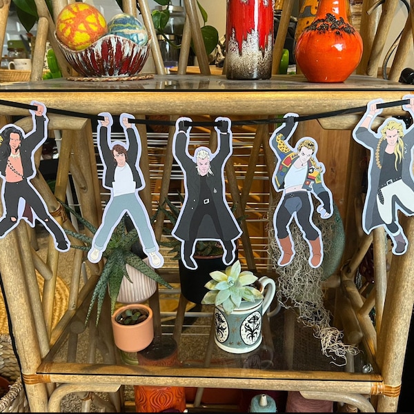 Printable Slasher Garland, Printable Party Decor, Instant Download ...