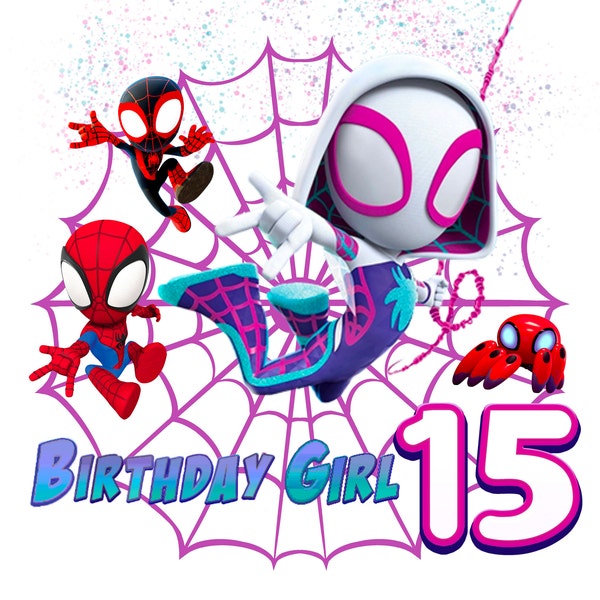 Ghost Spider Png, Jpg, Sublimation, Spidey and His Amazing Friends - Etsy