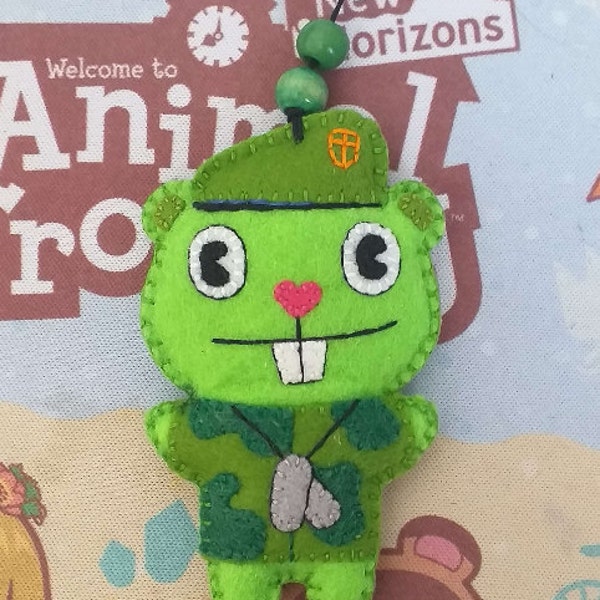 Happy Tree Friends Horror Cartoon Keychain Doll Handmade Creepy Cute ...