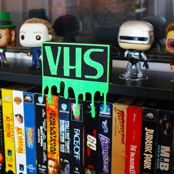 Cult Horror Sign / Horror Logo / Bookcase Display / Shelf Display - Etsy