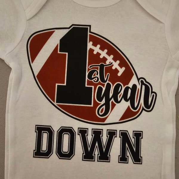 First Birthday Svg, Football One Svg, First Birthday Png, Football One ...