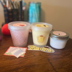 Banana Bear Cloud Slime Pick Your Own Scent Party Gift - Etsy