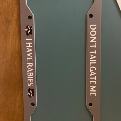 Going to Hell Satanic Goth License Plate Frame Goth Car Accessories ...