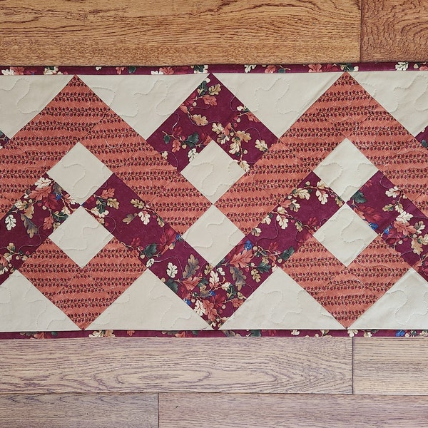 PDF Pattern for Interlocking Squares Table Runner, DIGITAL Pattern - Etsy