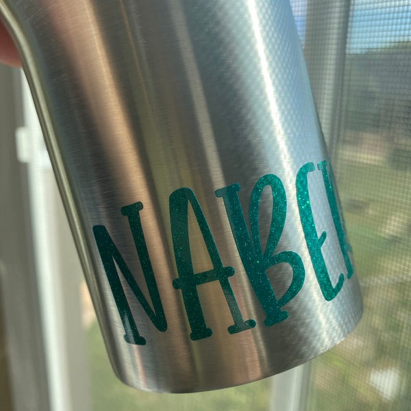 Name Decal | Vinyl Name Decal | Name Sticker | Vinyl Decal | Word Decal ...