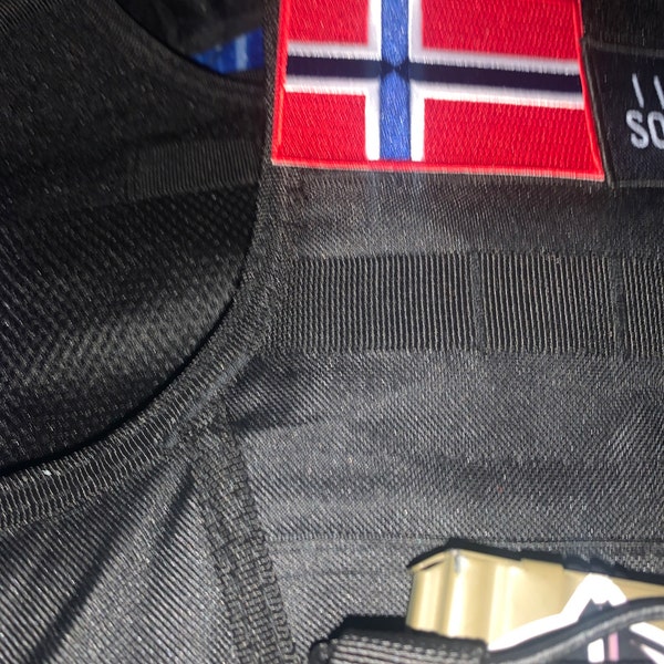 Norway Flag Patch: Embroidered Iron-on Applique (3.5x2.5-inches) - Etsy