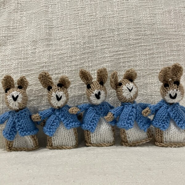 PDF KNITTING PATTERN Rabbit Creme Egg Cover, Easter Bunny Knitting ...