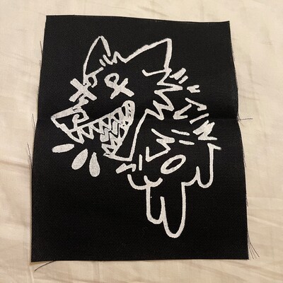 BONE APPLE TEETH Diy Blockprint Patch Tma - Etsy