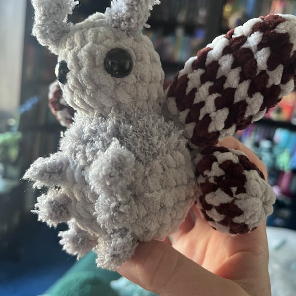 Monty the Moth Amigurumi Pattern: Crochet Plushie (PDF Pattern) - Etsy