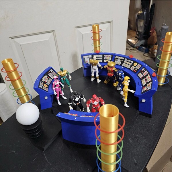 Mighty Morphin Power Rangers Lightning Collection - 3D Printed Command ...