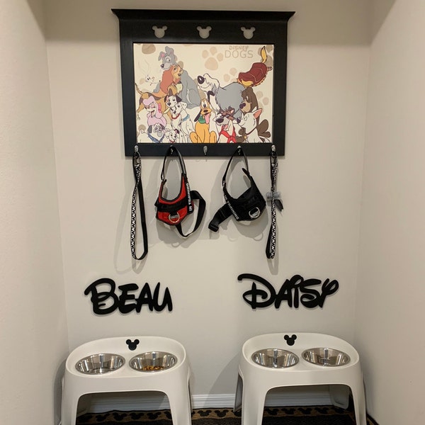 Wooden Custom Disney Name Word Sign - Etsy