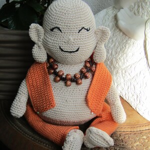 Amigurumi Laughing Buddha Happy Monk PDF CROCHET PATTERN Doll Toy - Etsy