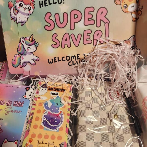 1k 2.5k 5k Motivational Sticky Notes Envelope Savings Challenge | A6 ...