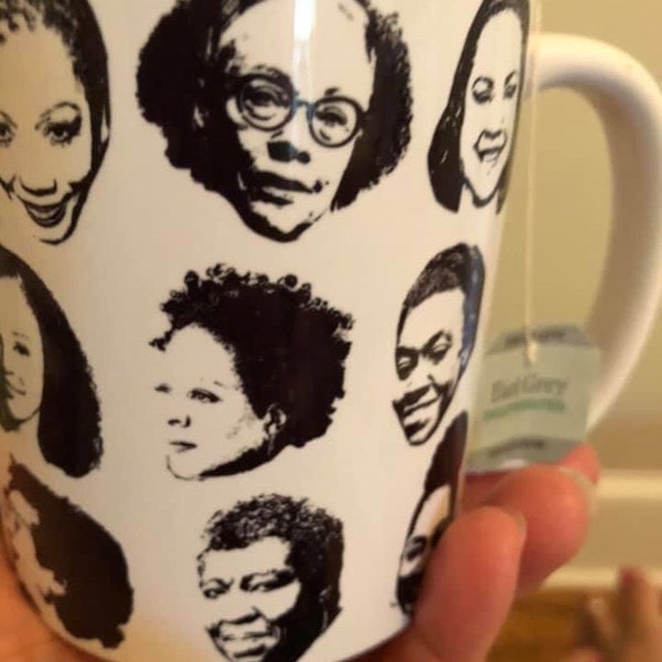 Black Women Writers Mug - Literary Gift - Black Literature - Female ...