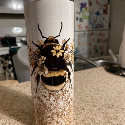 Bee Tumbler Personalized, Bee Tumbler With Straw, Bee Gifts for Women ...