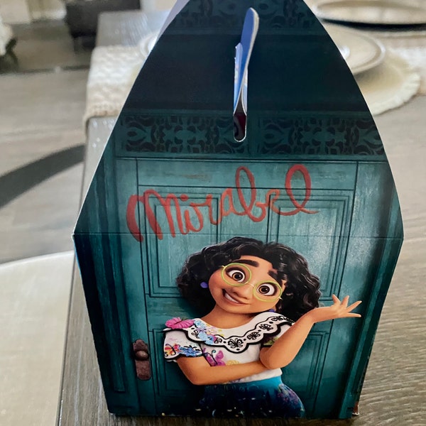 Encanto Theme | Party Favor Boxes | Birthday | Baby Shower | Wedding ...