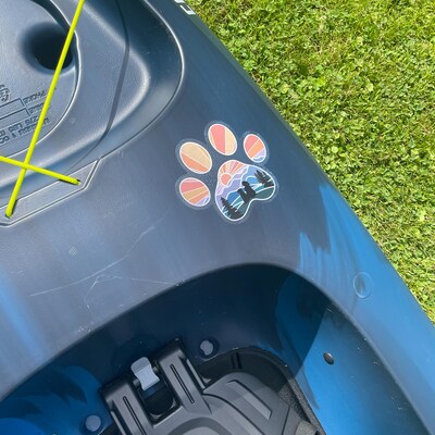 Sea Turtle With Flowers Clear Vinyl Sticker Ocean Stickers Surf Sticker ...