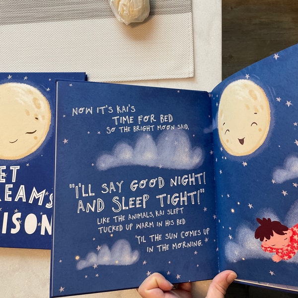 Personalized Sweet Dreams Bedtime Book for Baby or Child Singalong ...