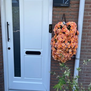 K Smart Sign Modern House Signs Plaque Door Number Street - Etsy UK