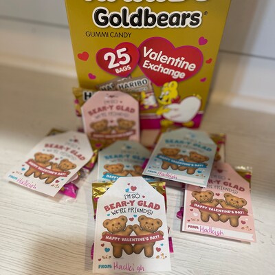 Printable Valentine Treat Tags Valentine Day Cards for Kids Gifts Swiss ...